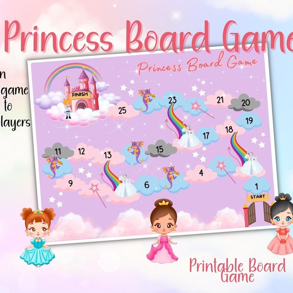 Princess Game - Etsy