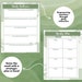 Teacher Journal Bundle Template/canva Journal Template/fully Editable ...