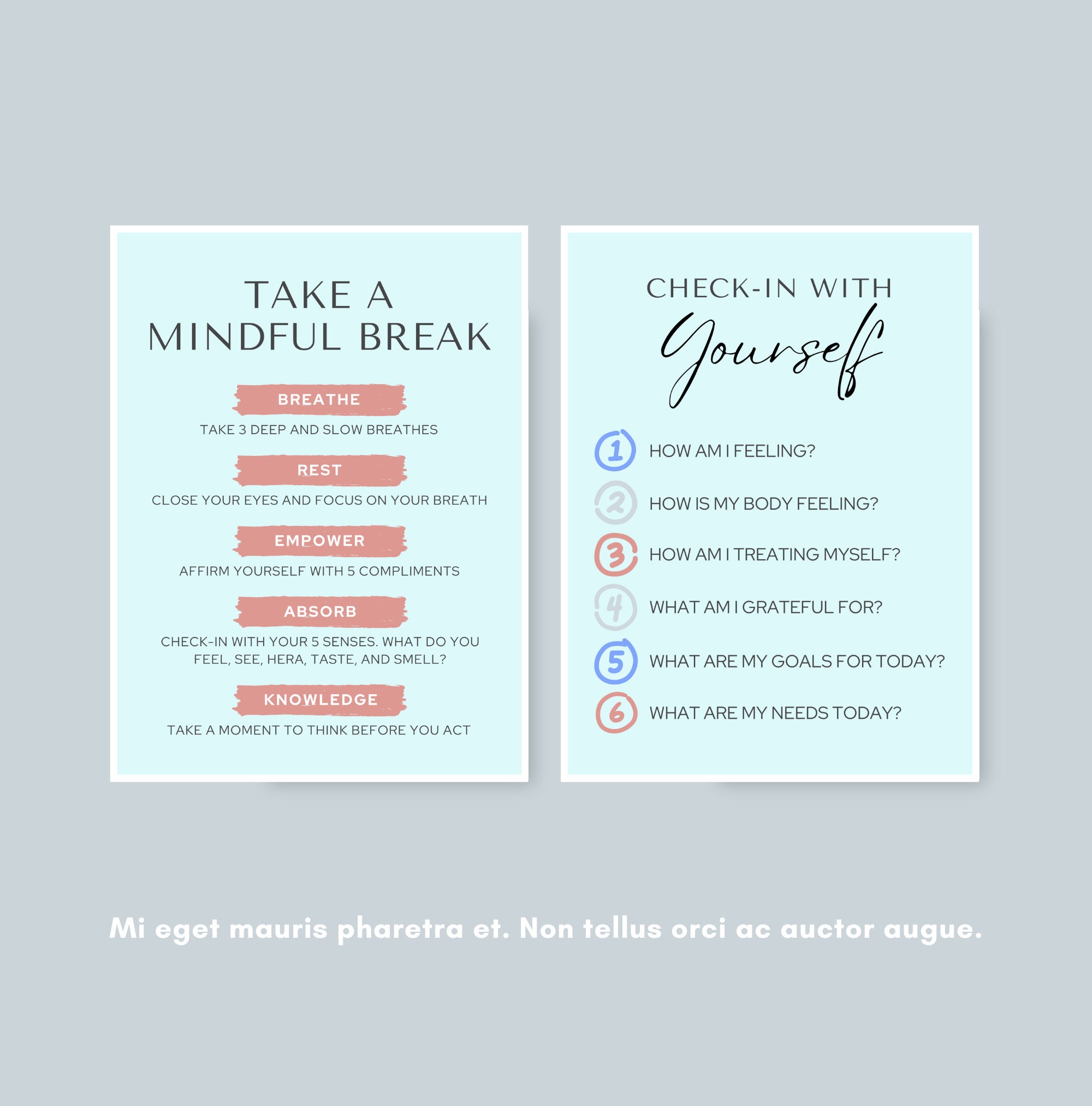 20 Printable Mental Health Posters/calming Posters for Groups ...