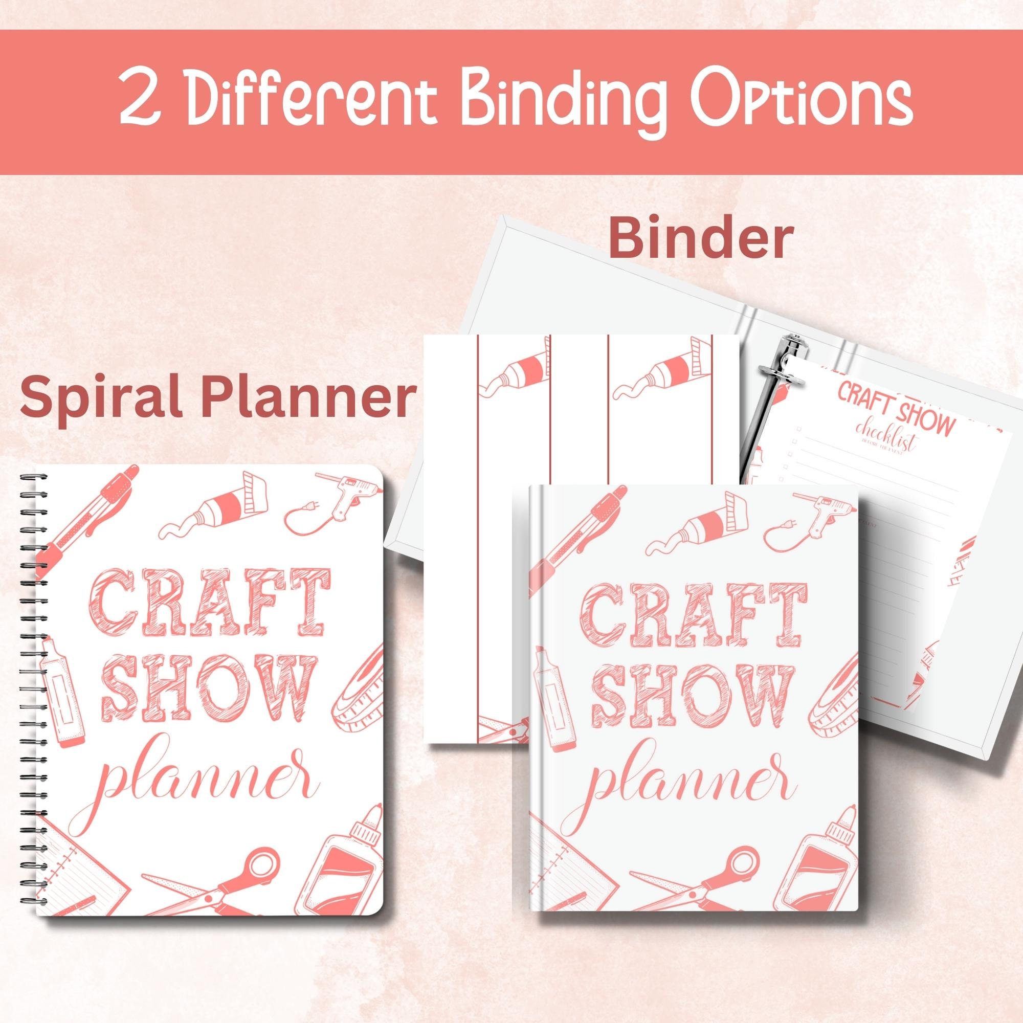 Editable Craft Show Planner Template/coral Craft Fair - Etsy