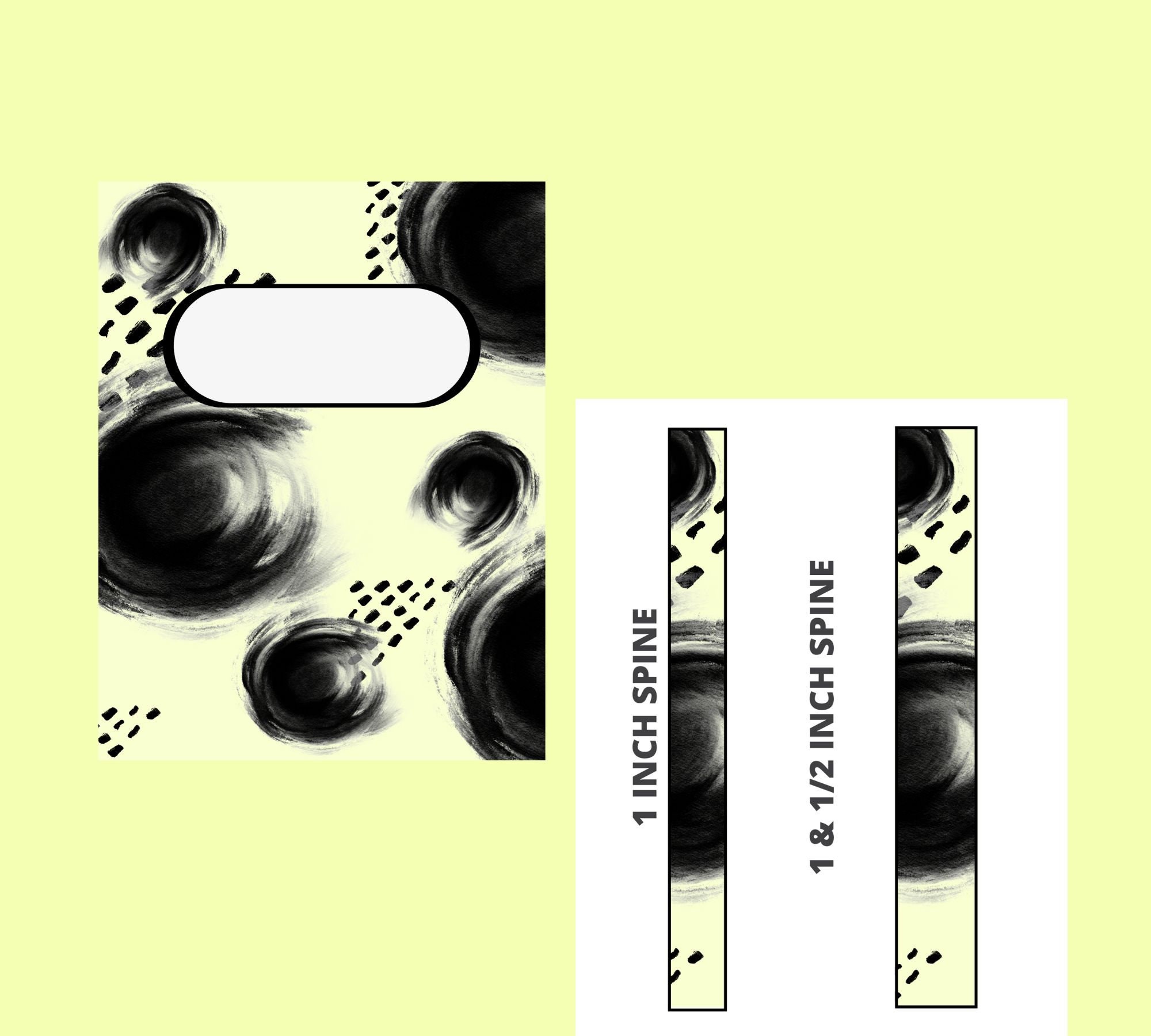 Printable Binder Covers Bundle/printable Pdf/instant Download Digital ...