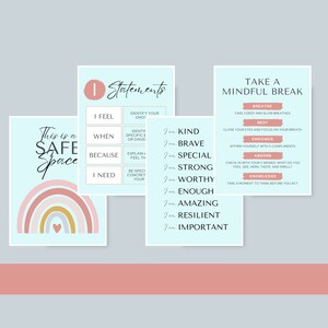 20 Printable Mental Health Posters/calming Posters for Groups ...