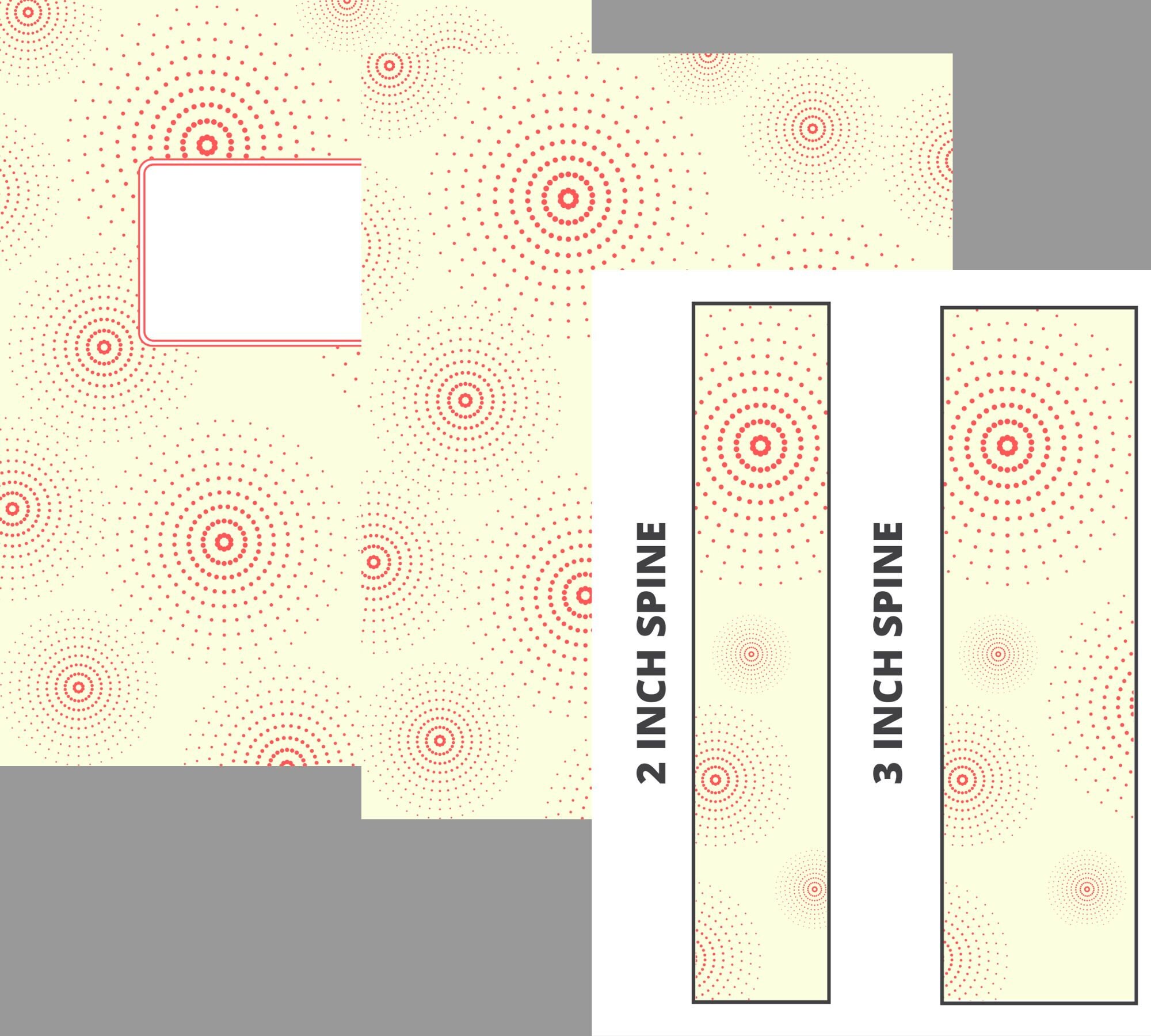 Printable Binder Covers Bundle/printable Pdf/instant Download Digital ...