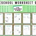 Printable Preschool Worksheets Bundle/printable Preschool Pages/instant ...