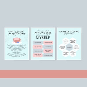 20 Printable Mental Health Posters/calming Posters for Groups ...