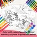 Printable Axolotl Coloring Book Pages/fresh Water Amphibian Coloring ...