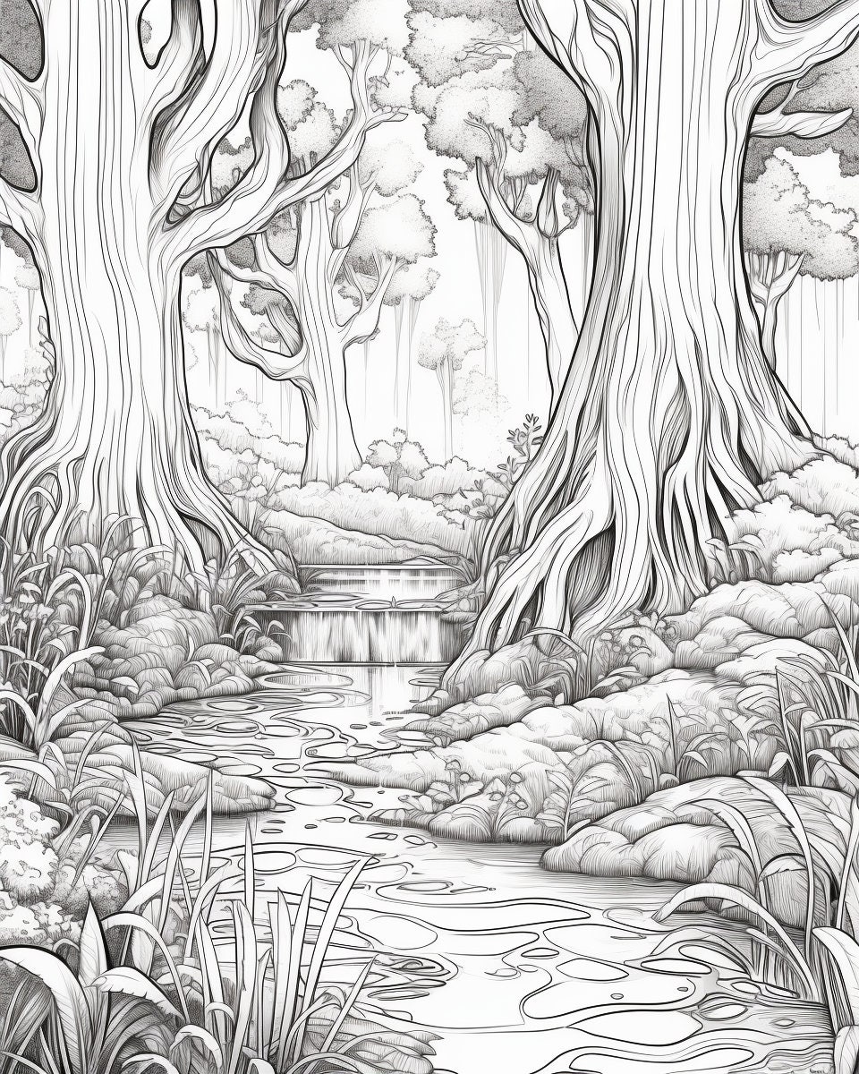 25 Coloring Pages to Enjoy. Fun Digital Art to Expand Your Creativity ...