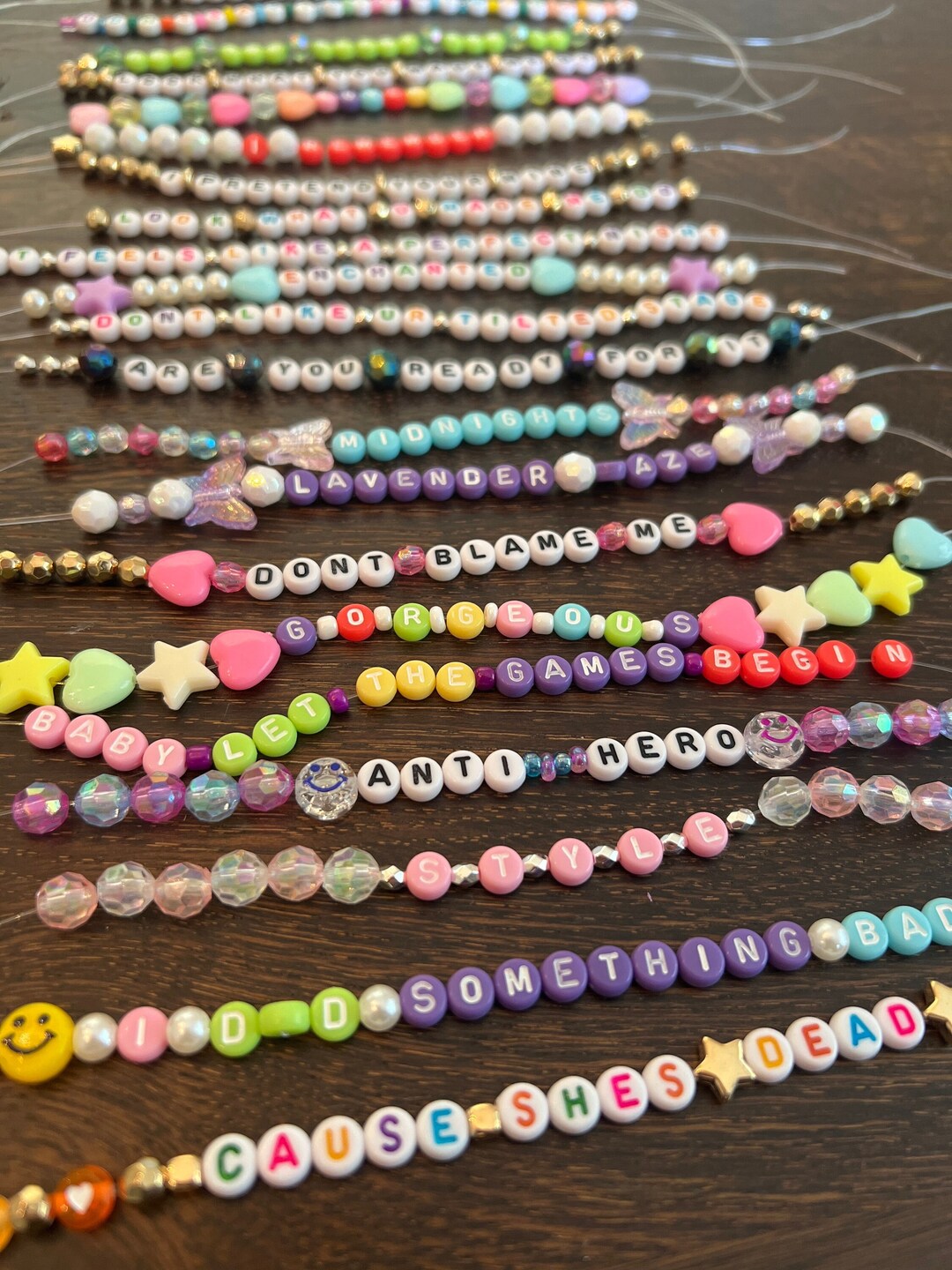 UNIQUE Taylor Swift Bracelets Made by a Swiftie - Etsy