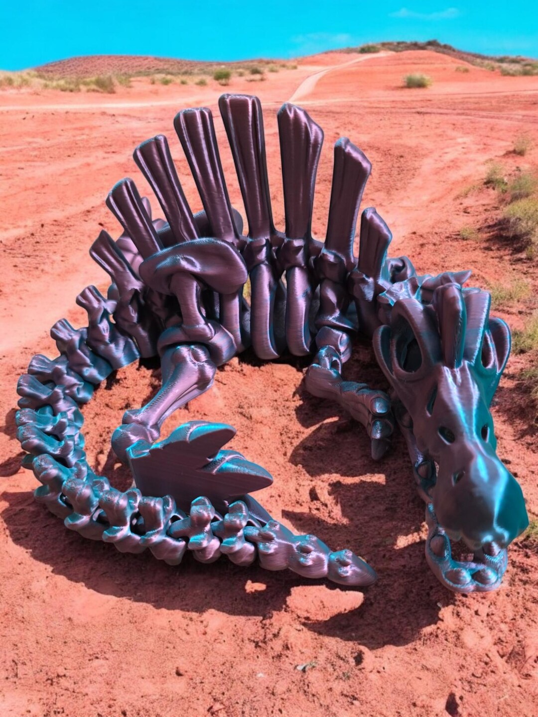 Flexi Articulated Skeleton Spinosaurus - Etsy
