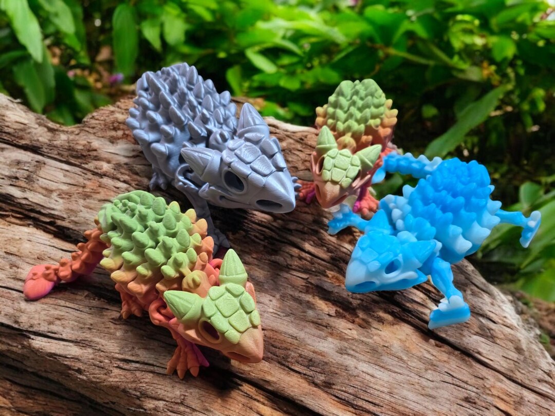 Flexi Articulated Skeleton Ankylosaurus - Etsy