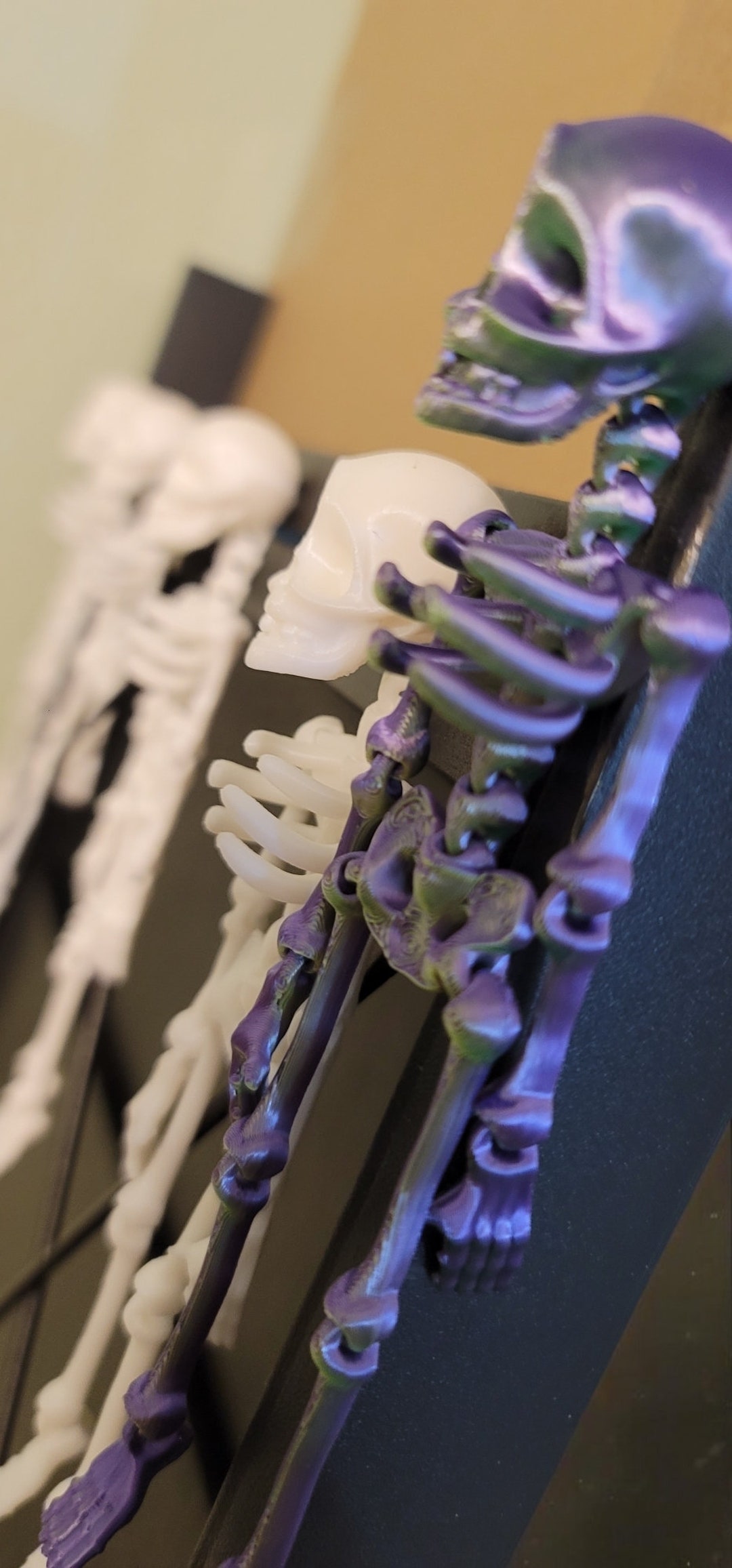 Skeleton Fridge Magnets- 3D Printed- Articulated- Mystery Color - Etsy