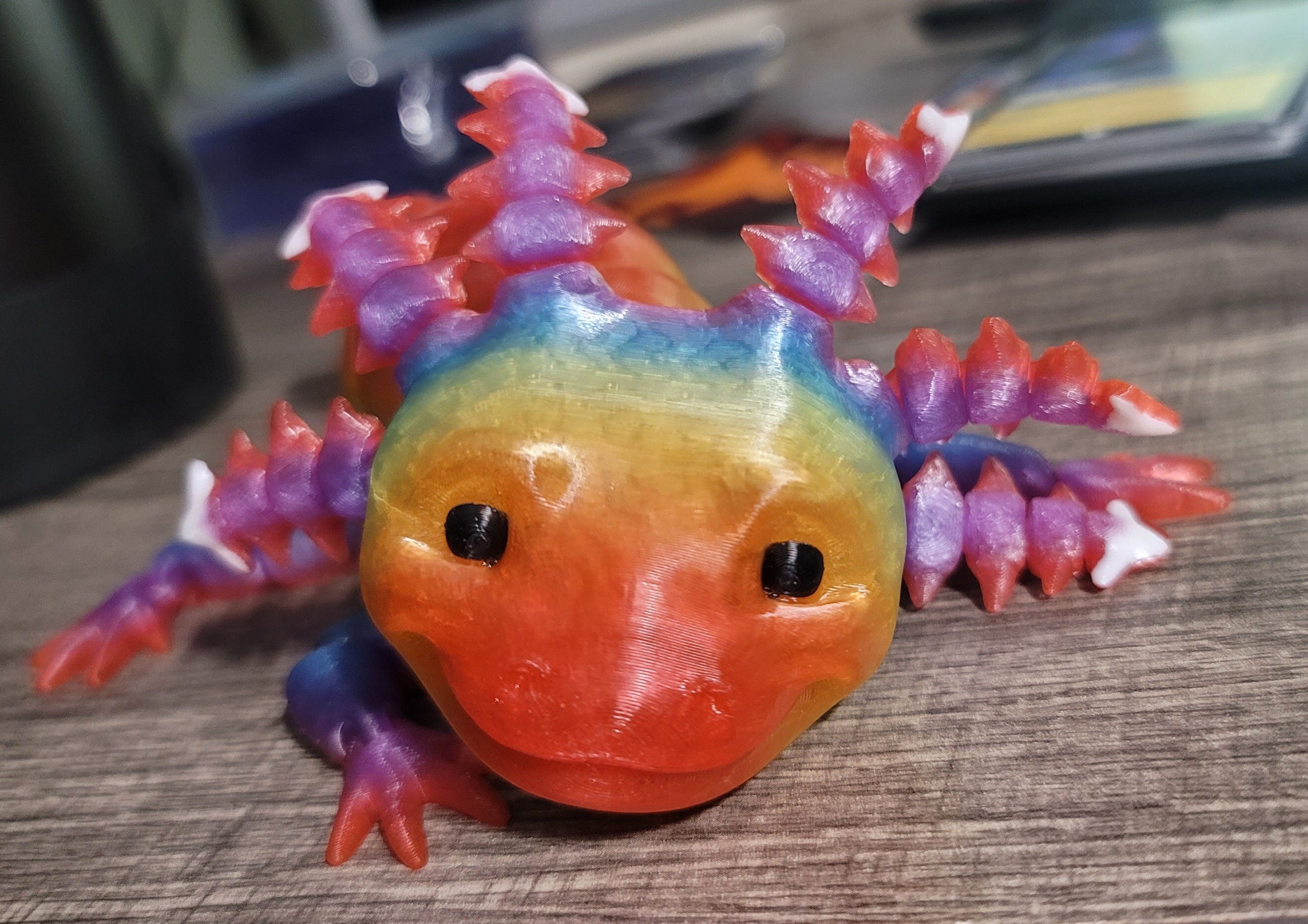 Articulated Axolotls - 3D Printed - Etsy