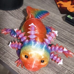 Articulated Axolotls - 3D Printed - Etsy
