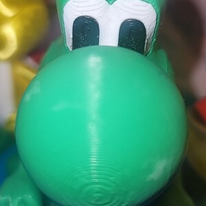 3D Printed Yoshi Figure - Custom Color Available - Etsy