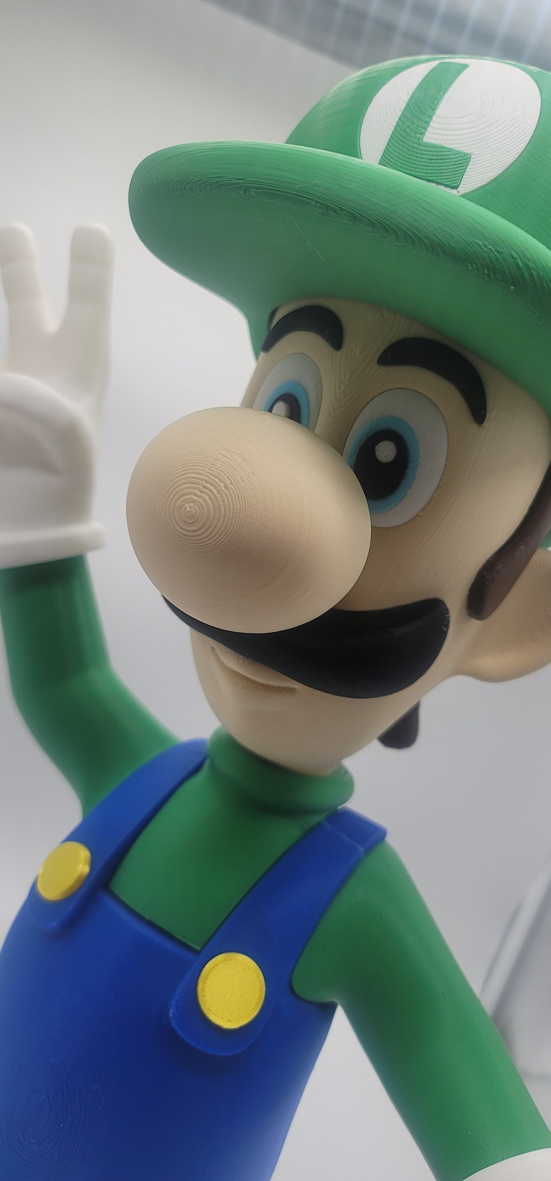 20" 3 D Printed Luigi - Etsy