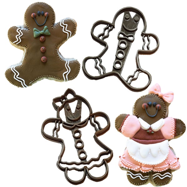 Plastic Gingerbread Man Cookie Cutter - Etsy
