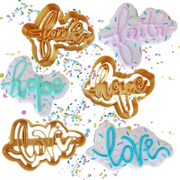Love Cookie Cutter - Etsy
