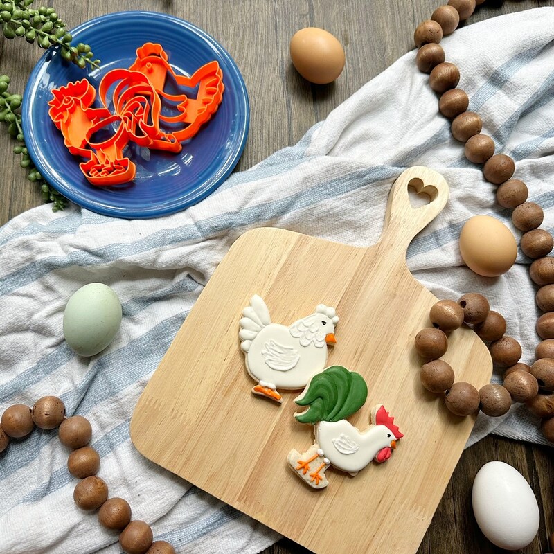 Chicken Cookie Cutter - Etsy