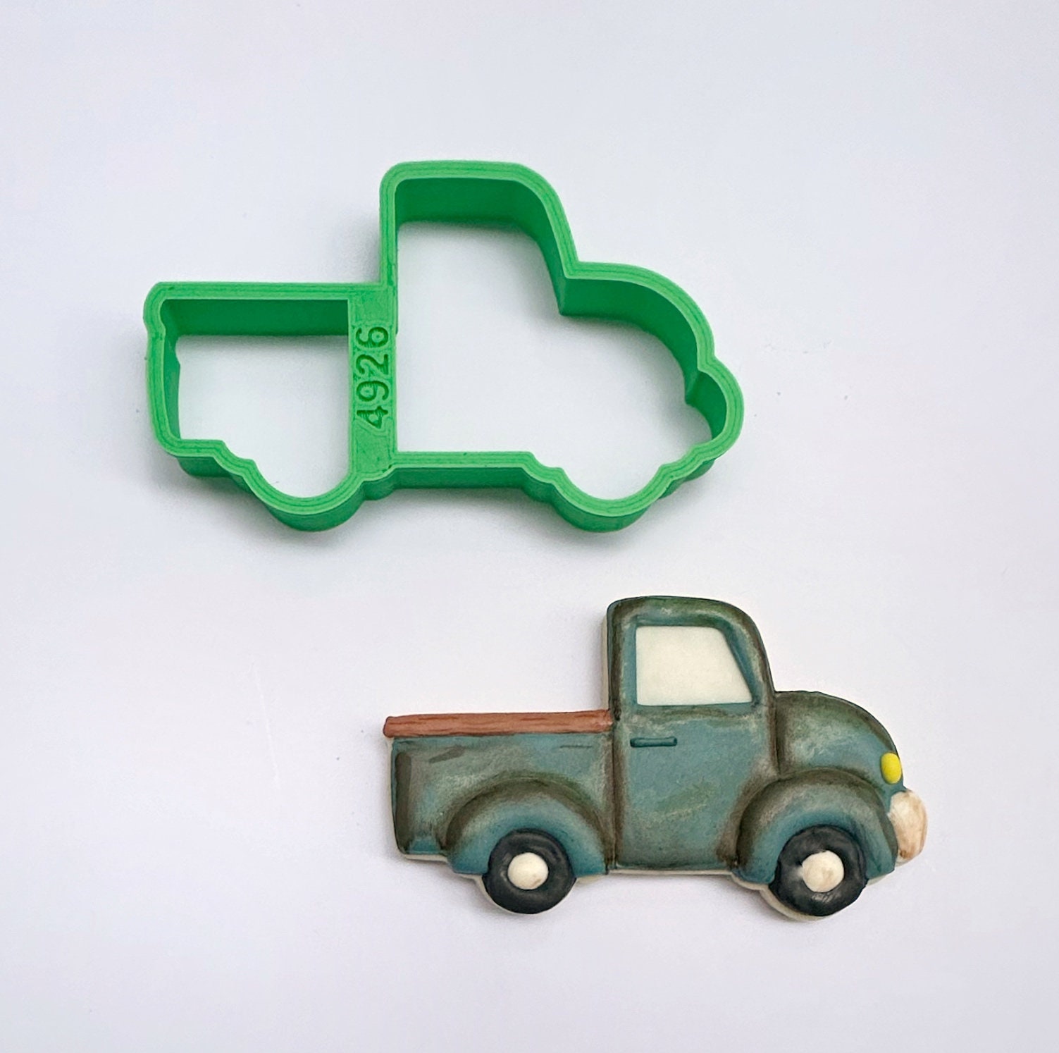 TRACTOR COOKIE CUTTER With Farm Truck Classic Old Vintage Ranch Truck ...