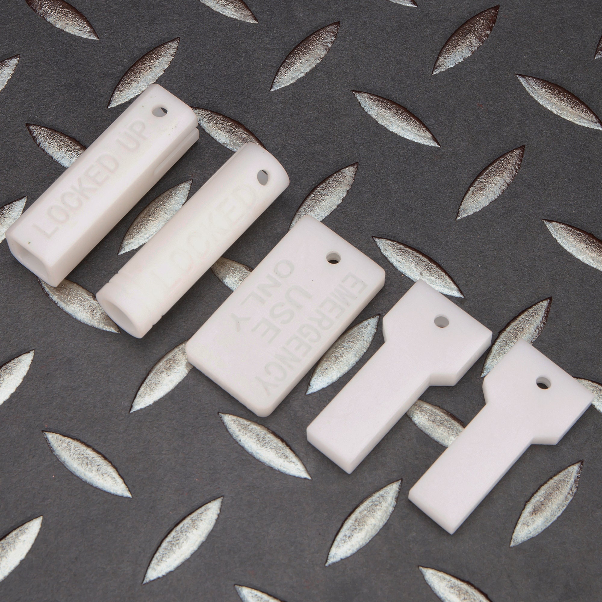 MATURE White Cage Key CONTAINERS LIGHTWEIGHT Cage Key Safe Cage ...