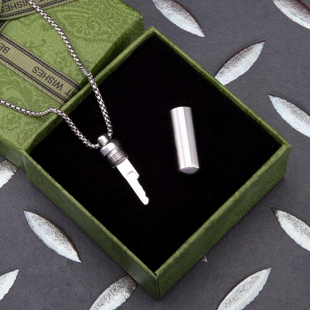 MATURE Custom Text Secret Key Necklace BDSM Stainless Steel Key ...