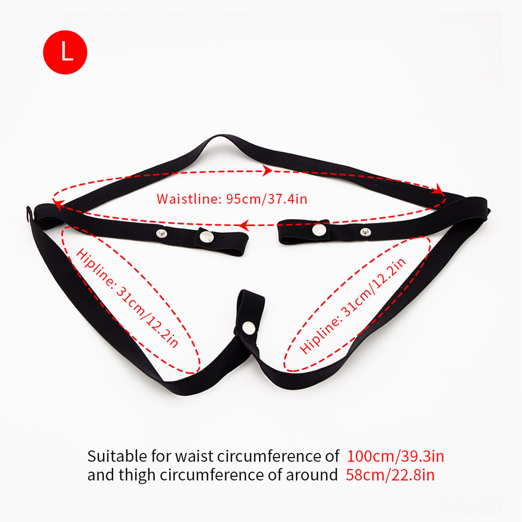 MATUER Black Universal Cage Anti-falling Strap,adjustable Elastic Belt ...