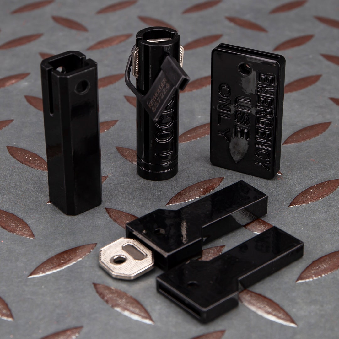 MATURE 5 Style Plastic Cage Key Lightweight Safe Chastity Key Holder ...