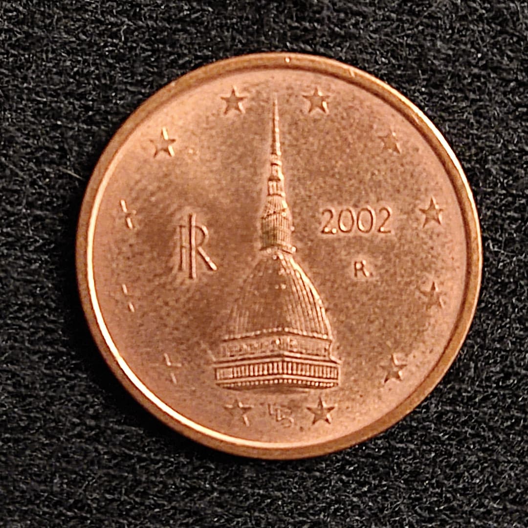 Coin 2 Euro Cents Italy 2002 - Etsy