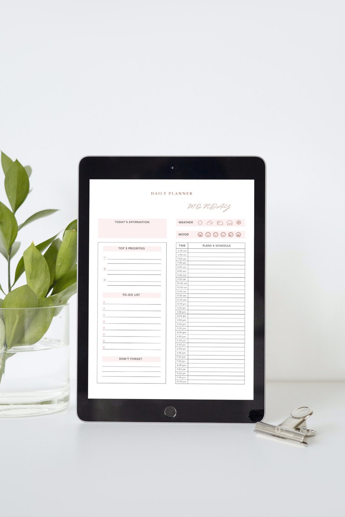 To Do List Printable, Daily Tasks List Template, Productivity, Daily ...