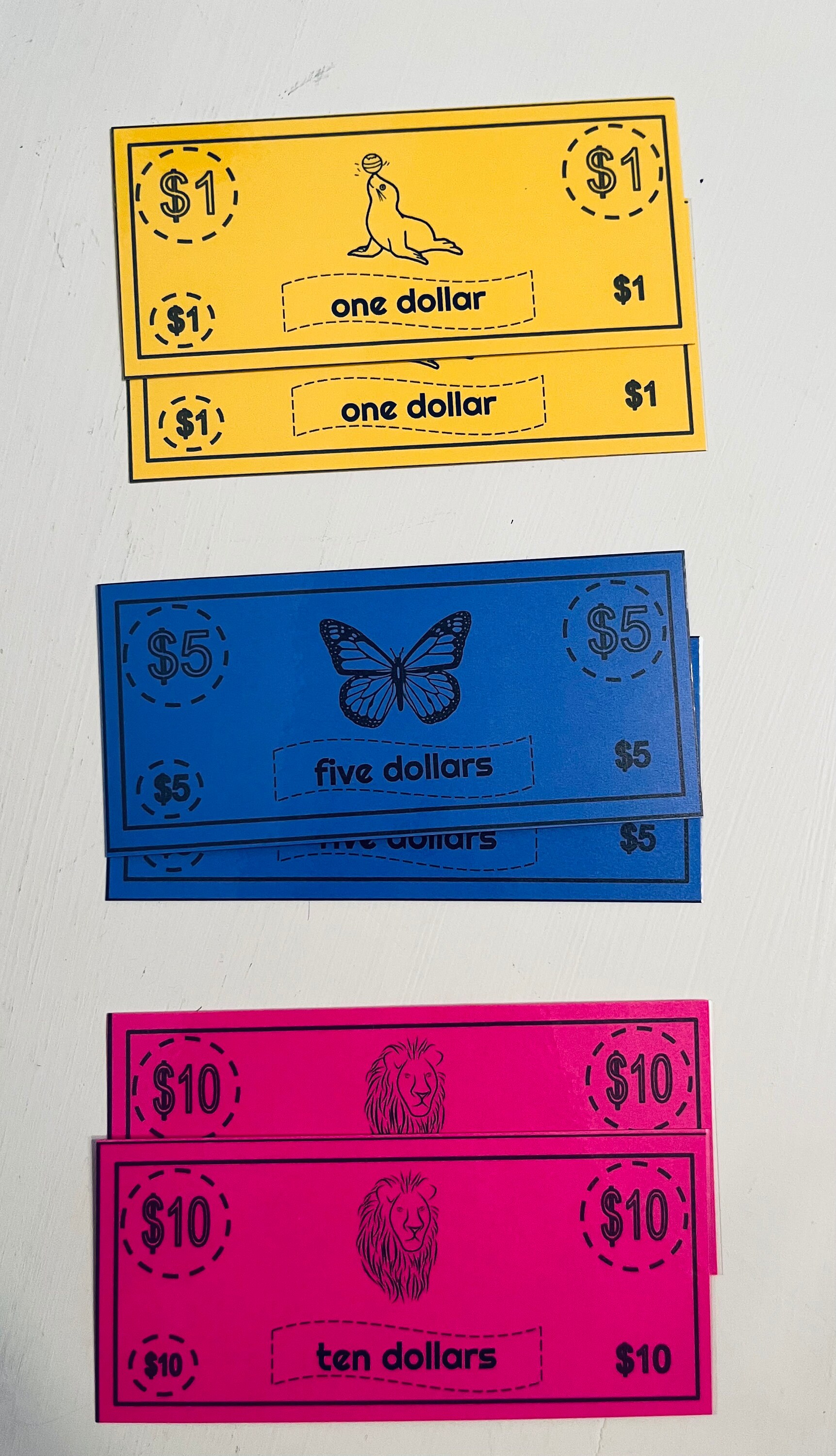 Play Money for Toddlers/preschool/homeschool/classroom-digital Download ...