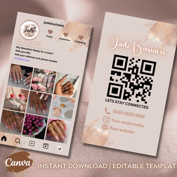 Red Aspen Business Card - Etsy