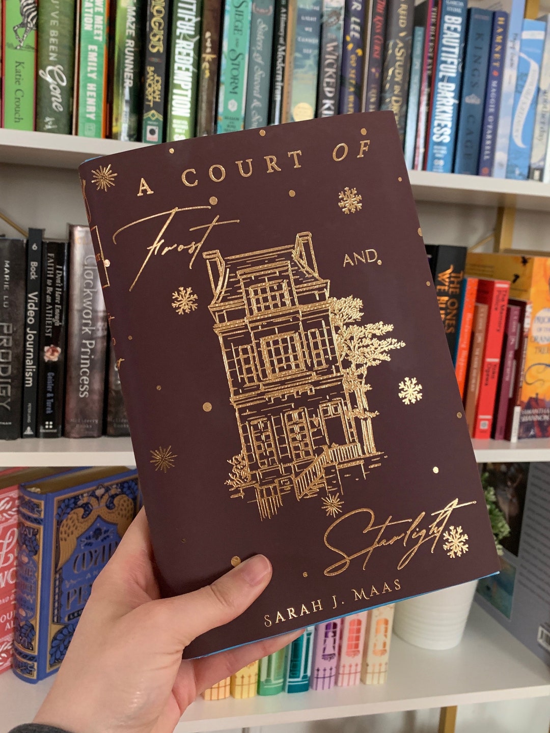 ACOTAR Officially Licensed Dust Jackets, Gold Foil Design - Etsy