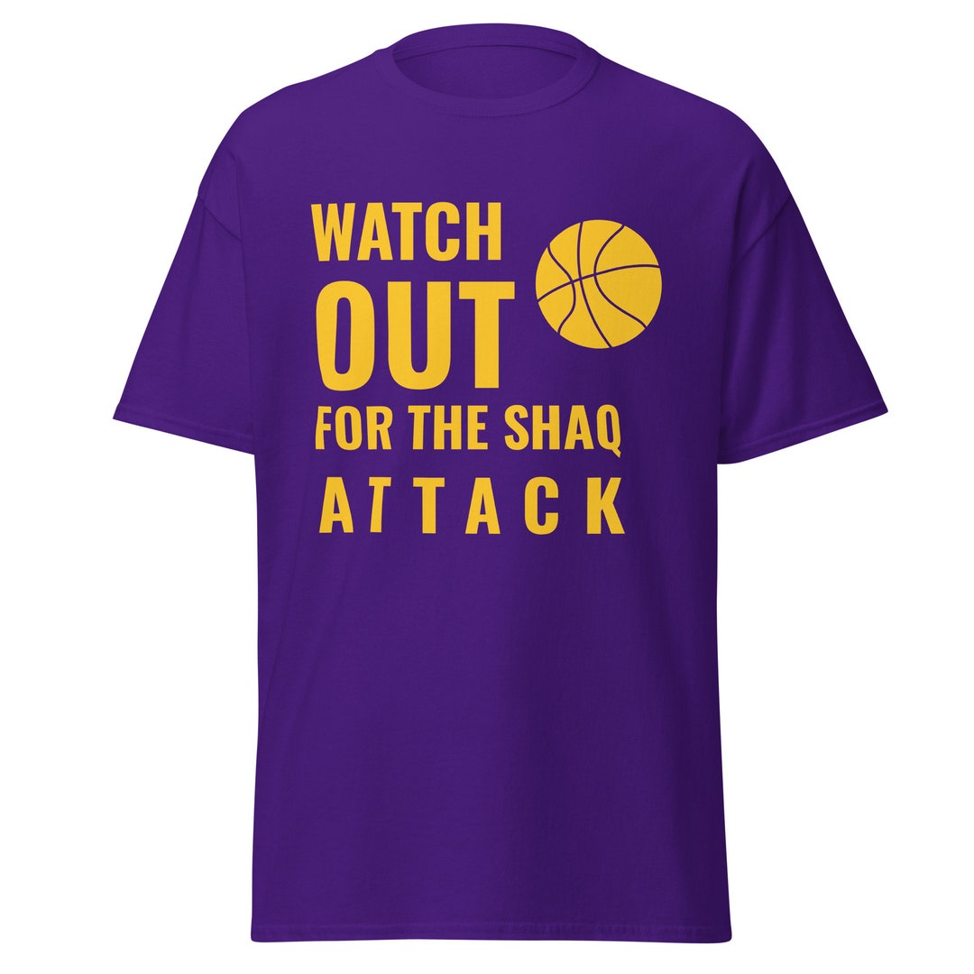 Watch Out for the Shaq Attack Simpsons Thesemed Men's Classic Tee - Etsy