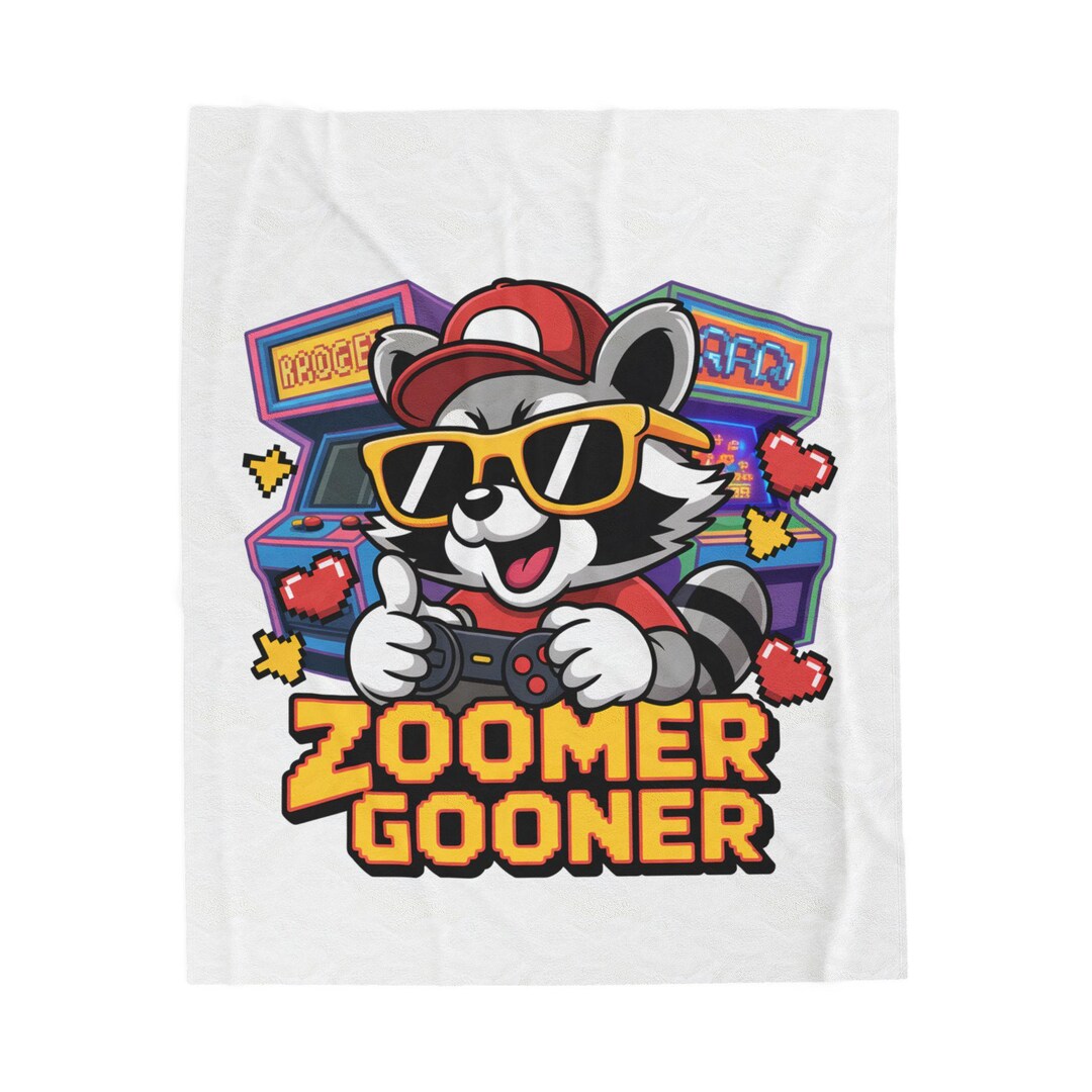 Zoomer Gooner Plush Blanket - Etsy