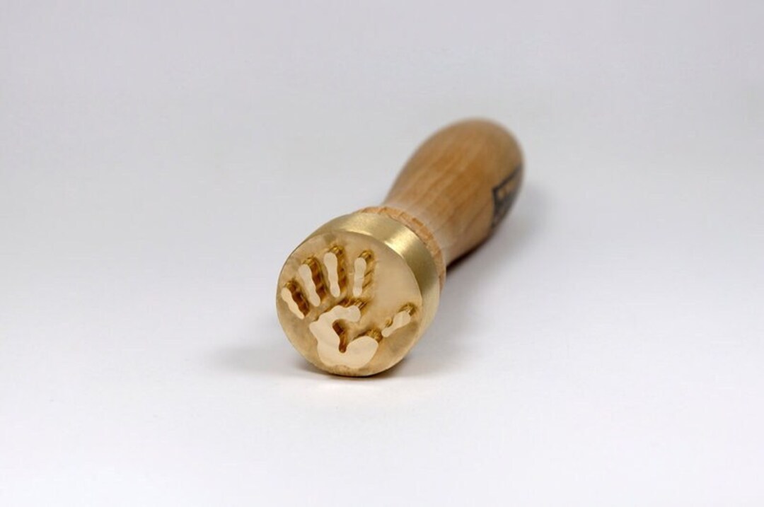 Stamp With Handprint, Right - Etsy