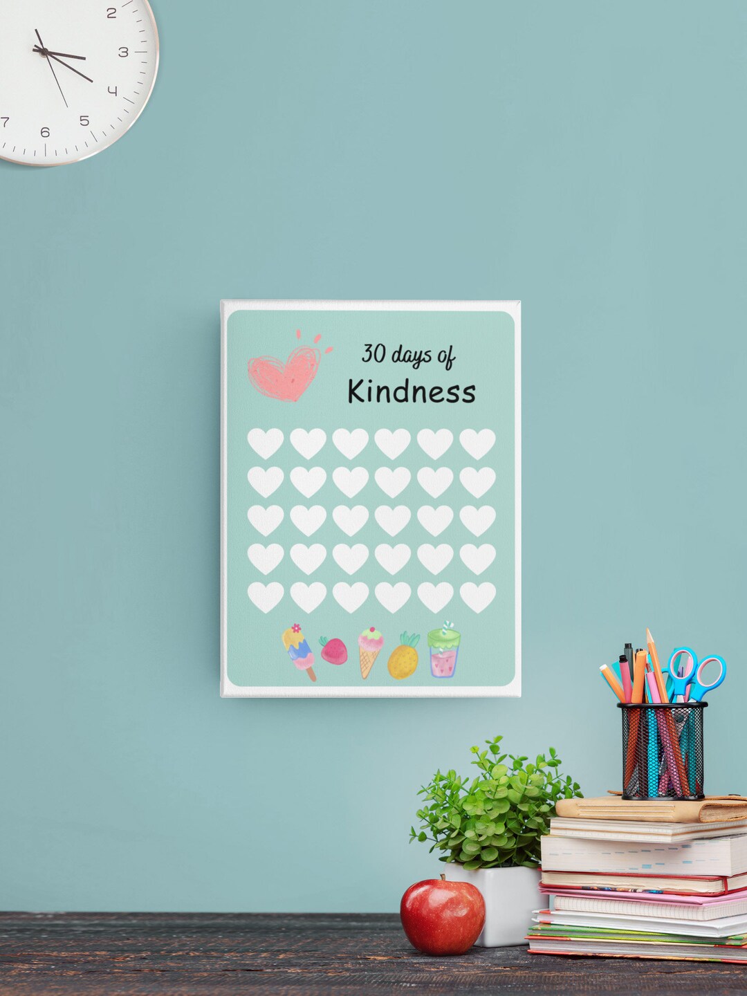 Kindness Reward Chart for Kids | Motivational Fun | Summer Kindness ...