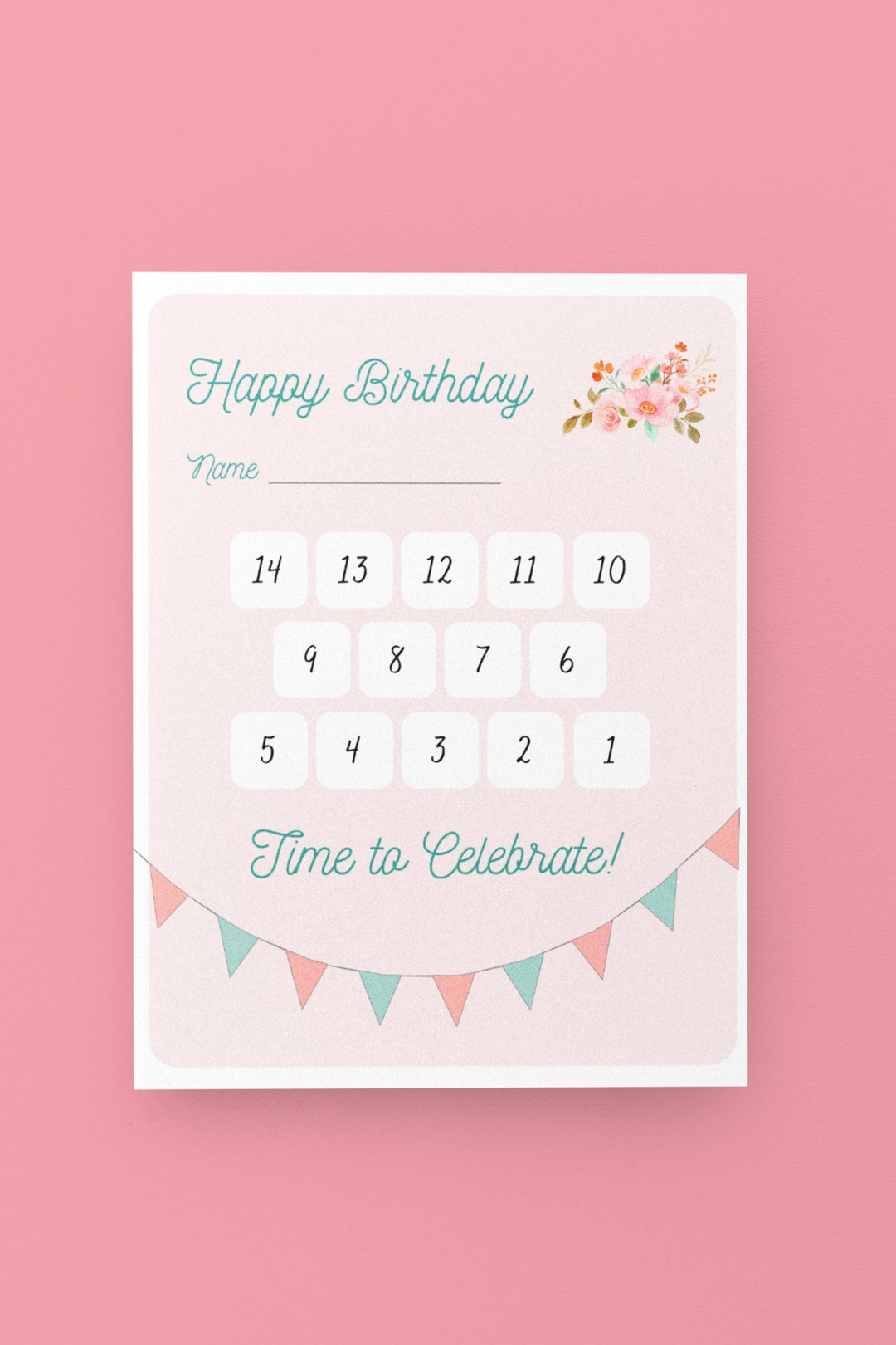 Happy Birthday Countdown Calendar for Kids | Celebrate | Interactive ...