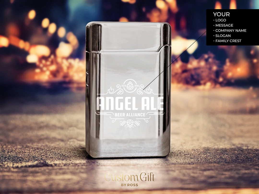 Aesthetic Electric Customized Lighters for Women - Rechargeable Arc ...