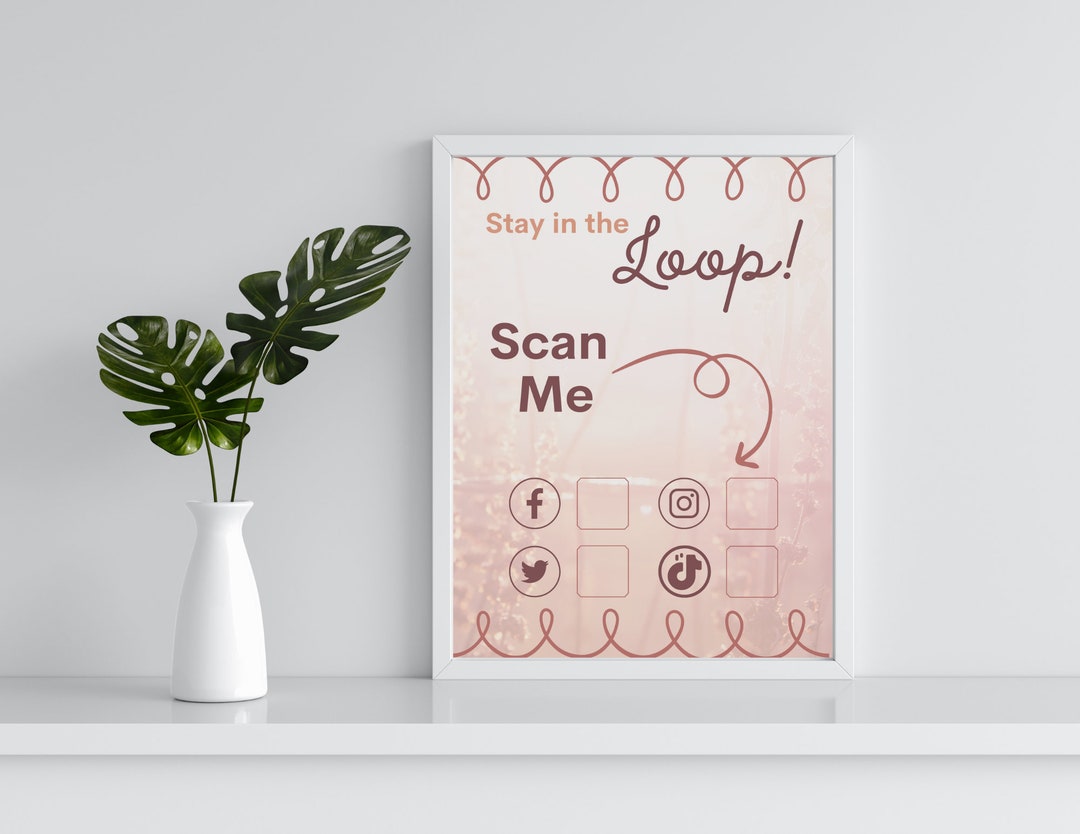 Unleash Your Social Media Potential With Our Dynamic Canva Sign Template | Grow Your Following ...