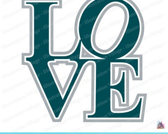 Philadelphia Love Park Sign | Instant Download SVG, EPS, PDF, Png, Jpg ...
