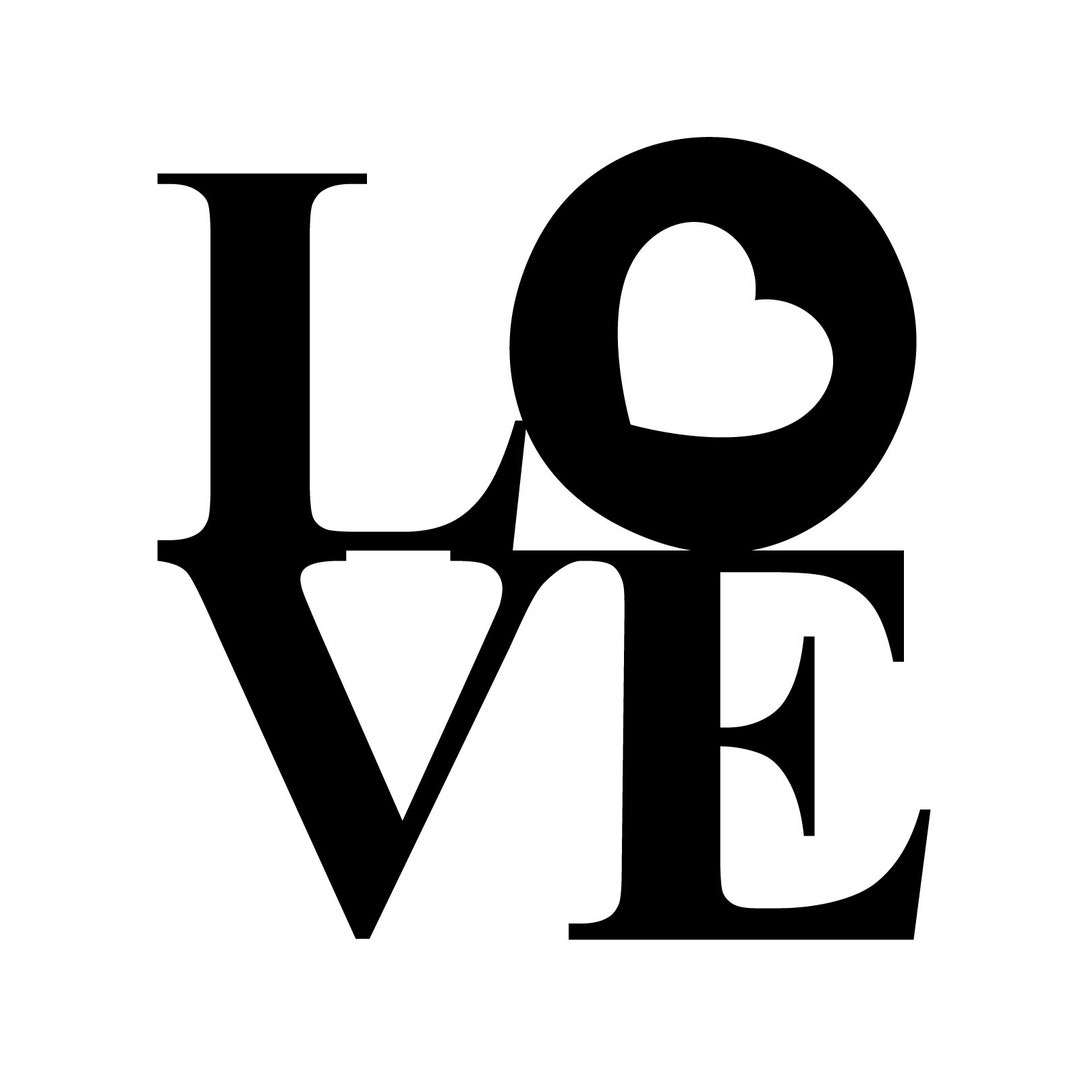 Philadelphia Love Heart Inside Park Sign | Instant Download SVG, EPS ...
