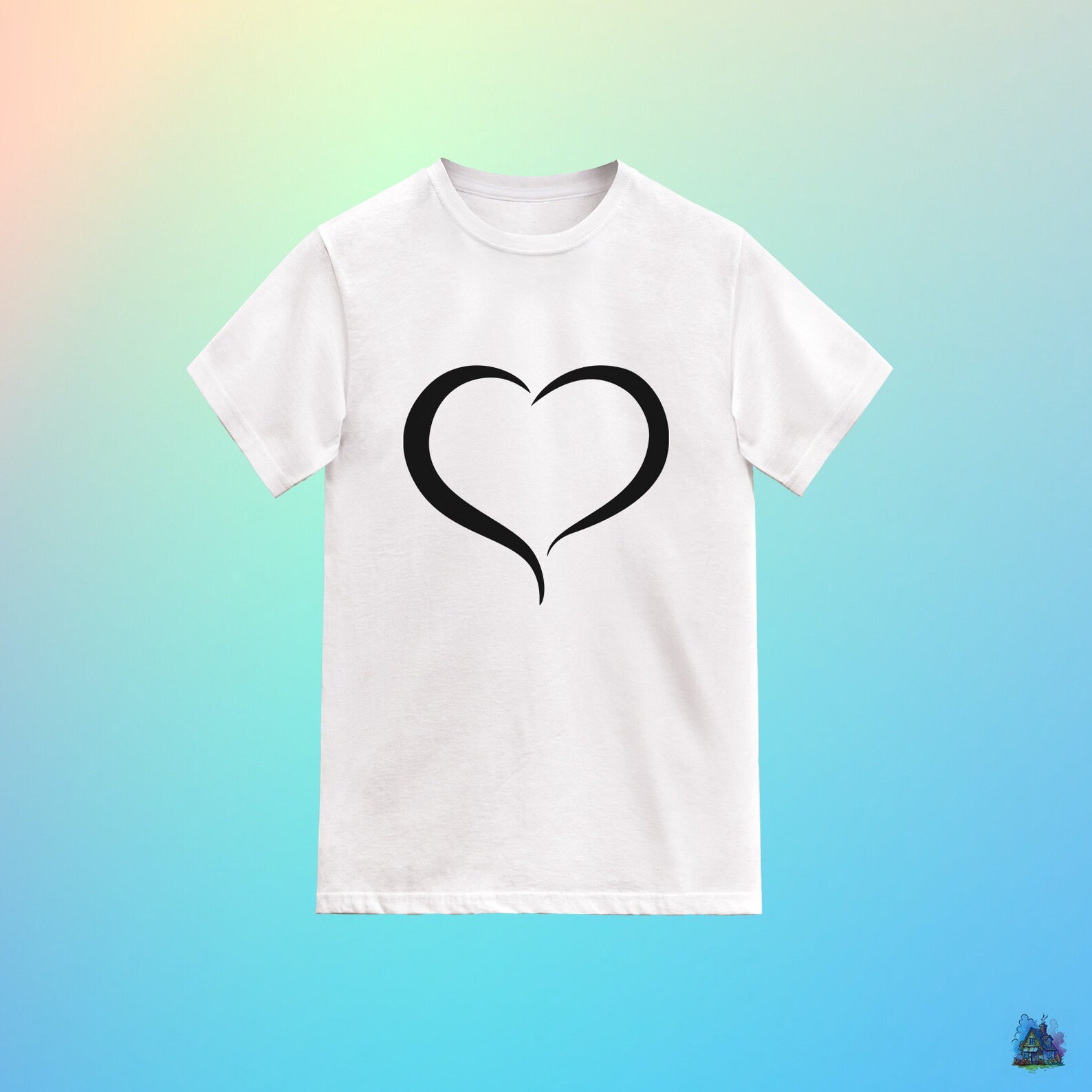 Heart | Instant Download SVG, EPS, PDF, Png, Jpg, Dxf | Digital ...