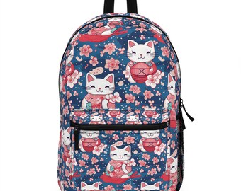 Maneki Neko / Lucky Cat Backpack - Etsy