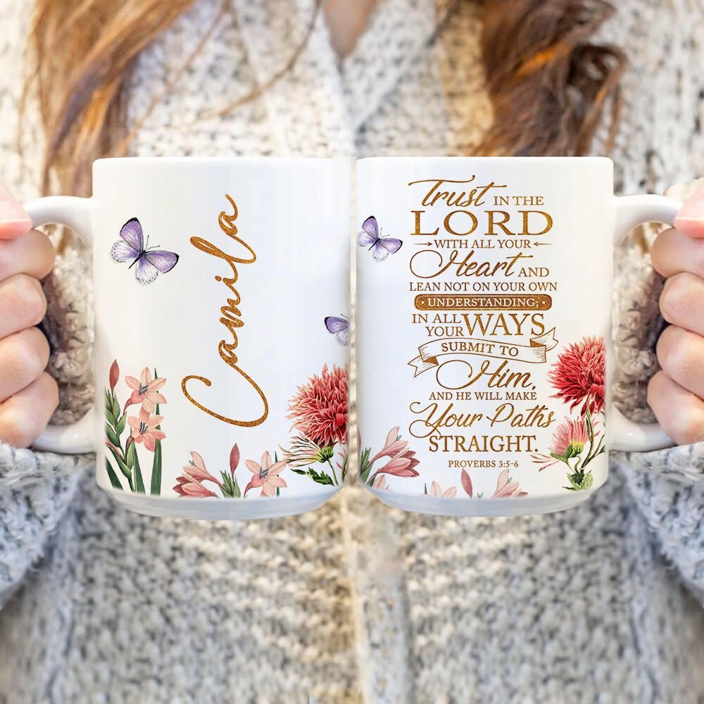Personalized Christian Coffee Mug Bible Study Gift - Etsy