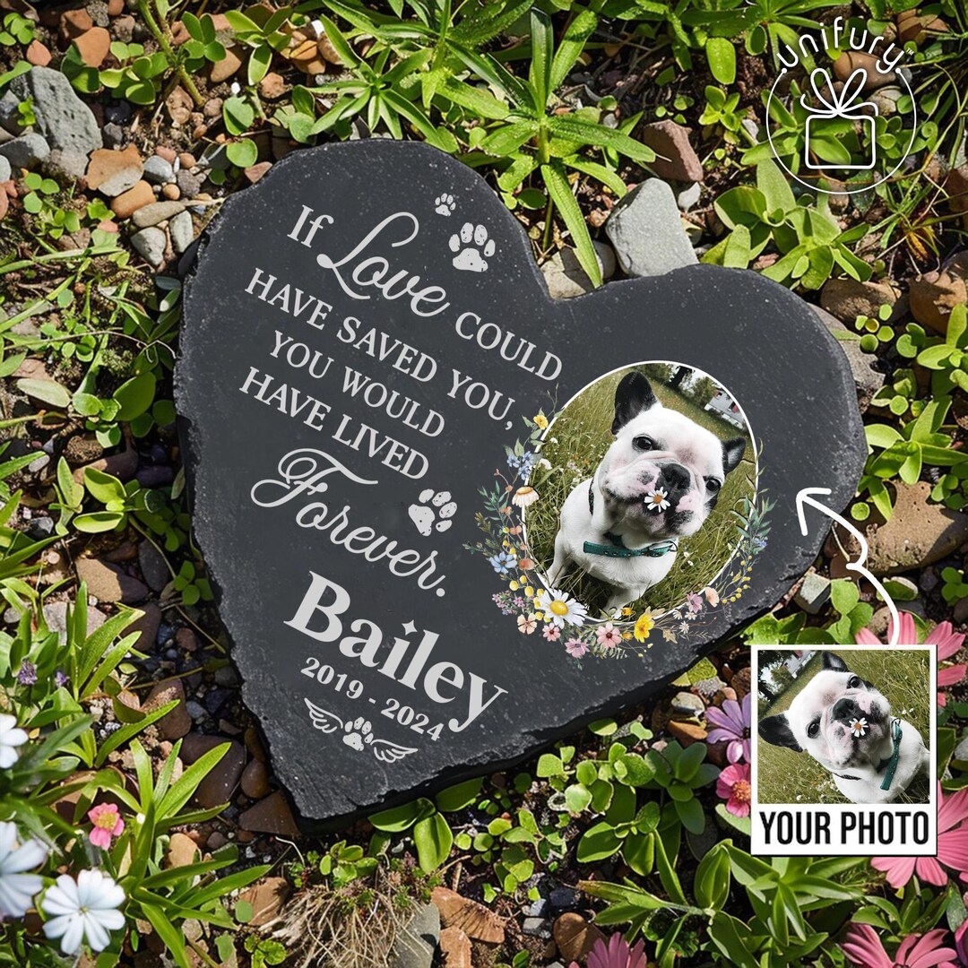 Pet Memorial Stone Dog Memorial Stone, Memorial Garden Stone Pet ...