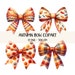 Coquette Bow PNG Watercolor Bow Clipart Bundle Fall Clipart Sublimation ...