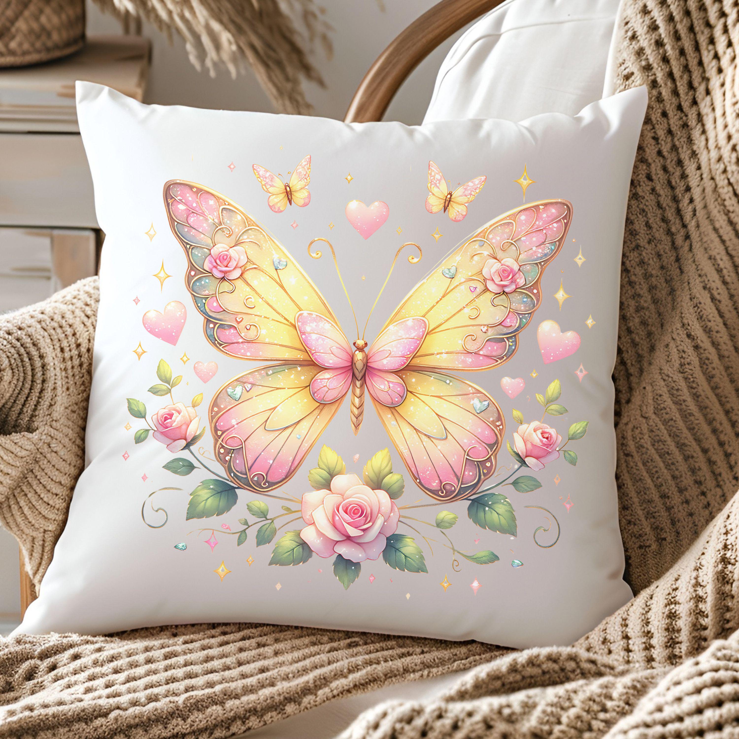Butterflies Watercolor Clipart Bundle Butterfly Clipart JPG Images ...