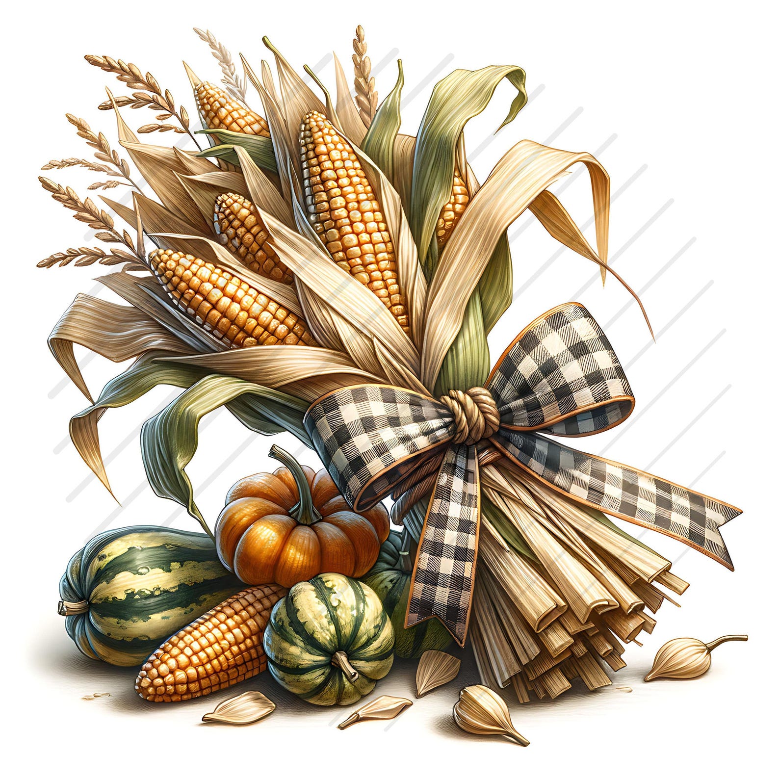 Watercolor Fall Clipart Bundle Autumn Harvest Clip Art Printable ...
