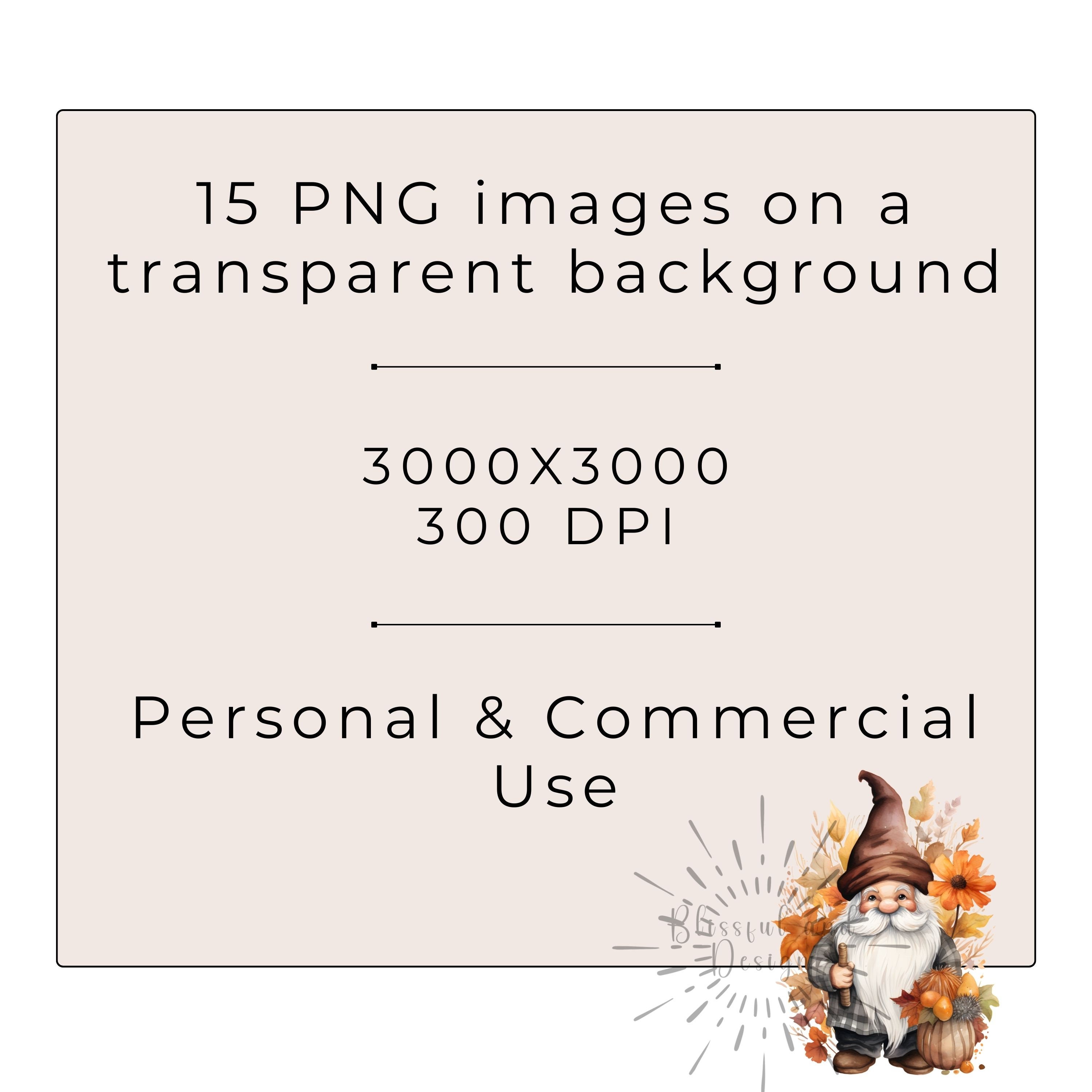 Fall Gnome Clipart Cute Watercolor Gnome Thanksgiving Transparent PNG ...