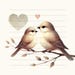 Cute Bird Clipart Bundle Watercolor Birds PNG Images Bird Couple ...